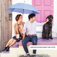 China One-piece Wood Handle J Umbrella Men's Environmental Protection Custom Made Logo Umbrella for sale