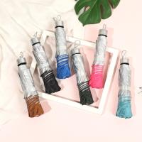 China Customized 8K Silver Coating UV Folding Umbrella Outdoor Sunshade Umbrella for Adults for sale