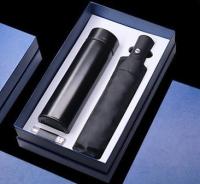 China Custom Logo Umbrella Vacuum Cup and Trophy Ideal Business Gift Set for Every Occasion for sale