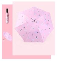 China Polyester Three-folding Umbrella Custom Logo for Promotions and OEM One-Stop Purchasing for sale