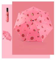 China Polyester Three-folding Umbrella Custom Logo for Promotions and OEM One-Stop Purchasing for sale