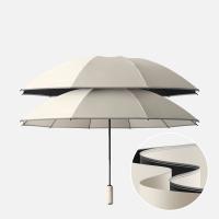 China Reflective Strip Automatic Reverse Umbrella with Ten Fracture Stack and Customized Color for sale