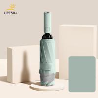 China Reflective Strip Automatic Reverse Umbrella with Ten Fracture Stack and Customized Color for sale