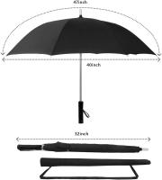 China 105cm Open Diameter Laser Umbrella Scandinavian Lights Samurai Sword Katana Design for sale