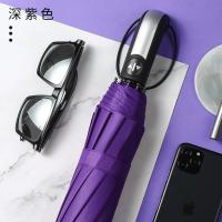 China American Style Design 190T Pongee Multicolor Custom Logo 3 Folding Umbrella for Outdoor for sale
