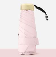 China Fashion Five Folding Umbrella Printing Customized Designs Logo Printing 20.5 Inches*6k for sale