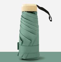 China Fashion Five Folding Umbrella Printing Customized Designs Logo Printing 20.5 Inches*6k for sale