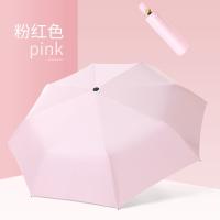China Japanese Small Fresh Three Fold Vinyl Advertising Umbrella with Customized Color for sale