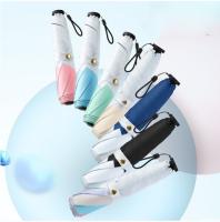 China Golden Coated Metal Shaft Pencil Umbrella Carbon Fiber Ultra Light Feather Umbrella for sale