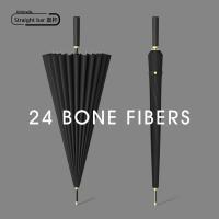 China Oversized Double Reinforced Windproof Long Handle Umbrella 24k for Men's Adults for sale