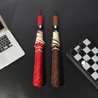 China Two-Fold Golf Umbrella Advertising Gift Promotion Umbrella Automatic Sun Folding Umbrella for sale