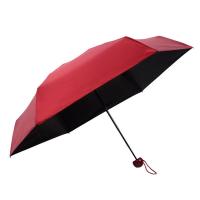China CLASSIC Design Style 19inch 6K UV Protection Pocket Capsule Umbrella with Mini Gift Box for sale