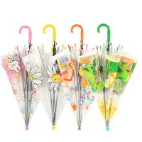 China Semi-automatic Astronaut Printing Kids Umbrella Custom Children Umbrella for Kids POE for sale