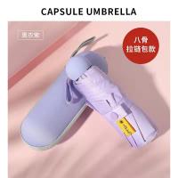 China Manual Control X502 2023 Capsule Umbrellas Small Light Weight and Fashionable for sale