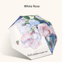China X505 5 Folding Mini Capsule Umbrella with Picture Custom Logo Accepted Manual Control for sale