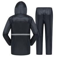 China Custom Logo Work Rain Coat Men's Waterproof Jacket for All-Season Two Piece Rain Suit for sale