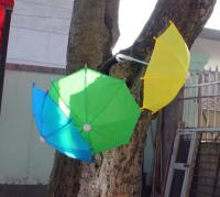 China Small Mini Mobile Phone Umbrella with Manual Control and Open Diameter ＜90cm from Taiwan for sale