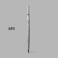 China Large Men's Golf Car Umbrella with Double Canopy 8K Fiber Long Handle and Custom Logo for sale