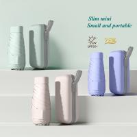 China X503 Ultralight Mini Umbrella Six-Fold Portable for UV Protection and Portability for sale