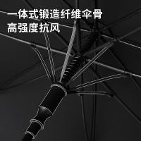 China 27inch Solid Wood Curved Handle Umbrella Large Wind and Rain Protection 8k Custom Logo for sale