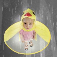 China Custom Logo Printing Kids Raincoat Transparent Waterproof Poncho for Conventional Size for sale