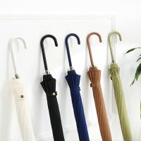 China Custom Long Handle Umbrella with Dual-Purpose Function and Advertising Logo Printing for sale