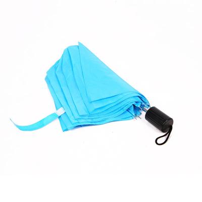 China Market Promotion 2 Fold Windproof and Rainproof Custom Logo Sun Protection Umbrella for sale