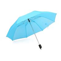 China Market Promotion 2 Fold Windproof and Rainproof Custom Logo Sun Protection Umbrella for sale