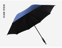 China 190T Pongee Golf Straight Pole Umbrella for Rain and Sun Custom Logo Advertising for sale