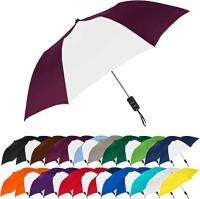 China Minimalist Design Automatic Open Folding Umbrella with Color Spectrum and Steel Shaft for sale
