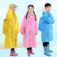 China Transparent Long Raincoat RAINWEAR Two-Brimmed Children's Raincoat with One-Piece Poncho for sale