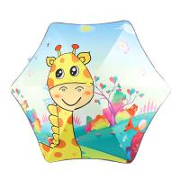 China Lightweight All in 1 Cartoon Umbrella for Kids UPF50 Sun Protection 74cm Open Diameter for sale