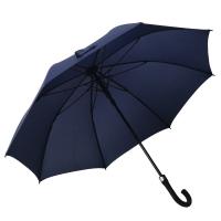 China Classic Design 27-inch Golf Umbrella Curved Handle Ideal for Advertising and Business for sale