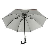 China Elderly Self Protection Walking Stick Umbrella with Customized Designs Logo Printing for sale