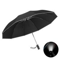 China 3-Folding Business Reverse Auto Umbrella Ideal for Gifts Stores and Commercial Buyers for sale