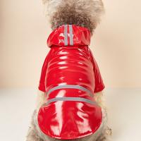 China Protect Your Pet from Rain and Stay Safe PVC Custom Reflective Dog Raincoat for Travel for sale