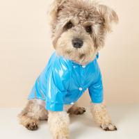 China Protect Your Pet from Rain and Stay Safe PVC Custom Reflective Dog Raincoat for Travel for sale