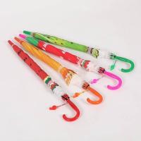 China Straight Handle Straight Pole Umbrella for Children Kindergarten Cute Cartoon Design for sale