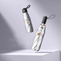 China Titanium Silver Victoria-Secret Printing Flower Umbrella for Adults and Corporate Gifts for sale
