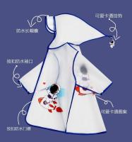 China Kindergarten Baby's Raincoat Translucent EVA Waterproof Clothing for Boys and Girls for sale