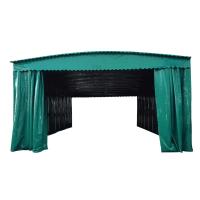 China Convenient Customized Outdoor Storage Canopy with Removable Tarpaulin and Stretching for sale
