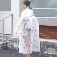 China Stay Dry on Your Hiking Trip with EVA Raincoat Adult Long Non-Disposable Summer Raincoat for sale