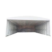China Retractable Folding Tent The Ultimate Solution for Outdoor Entertainment and Storage for sale