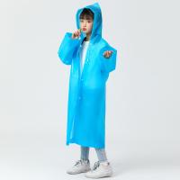 China Thickened EVA Non-Disposable Poncho Children's Raincoat with Customized Printing for sale