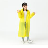 China Thickened EVA Non-Disposable Poncho Children's Raincoat with Customized Printing for sale