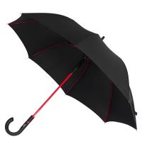China Designer Luxury Sports Handle Exclusive Supply Red Fiberglass Golf Umbrella for Adults for sale
