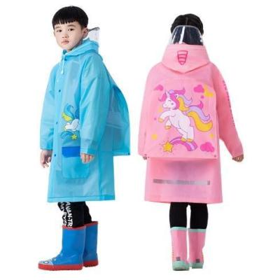 China RAINWEAR Kids Raincoat Girls Boys 2023 Full Body Waterproof Poncho for Elementary School for sale