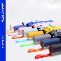 China UV-Protection 72 Ribs 3 Fold Umbrella with Contrasting Colors and Customized Logo for sale