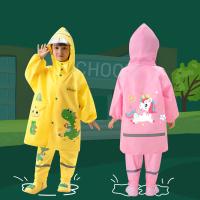 China 2023 Primary School Children's Raincoat Kindergarten Poncho Boys and Girls Waterproof Suit for sale