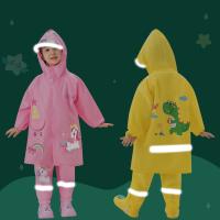 China 2023 Primary School Children's Raincoat Kindergarten Poncho Boys and Girls Waterproof Suit for sale